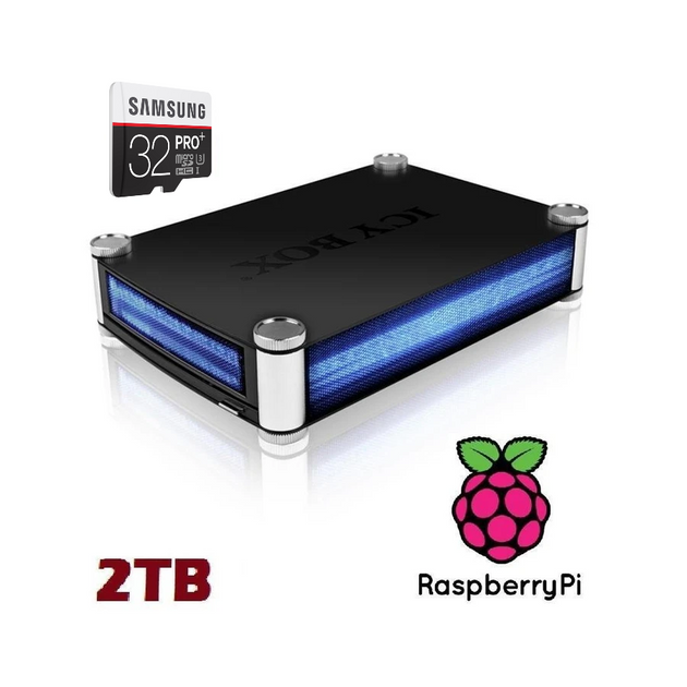 HyperPie & 170 Systems 2TB HDD RaspberryPi3