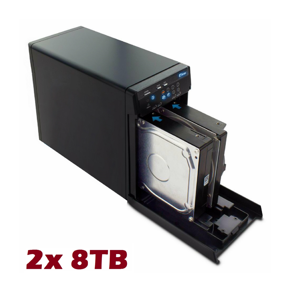 Hyperspin MEGA-SYSTEMS 16TB External HDD USB 3.0 RAID-0